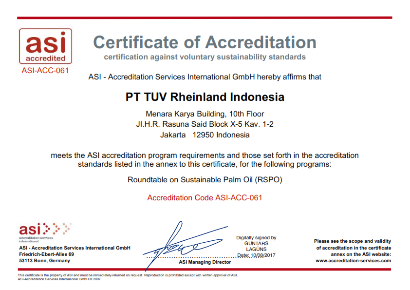 TÜV Rheinland Indonesia - Audit Portal